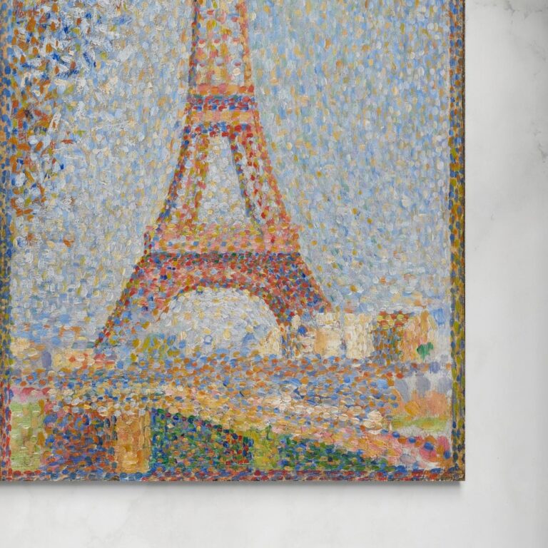 Eiffel Tower - George Seurat | Idea on Canvas