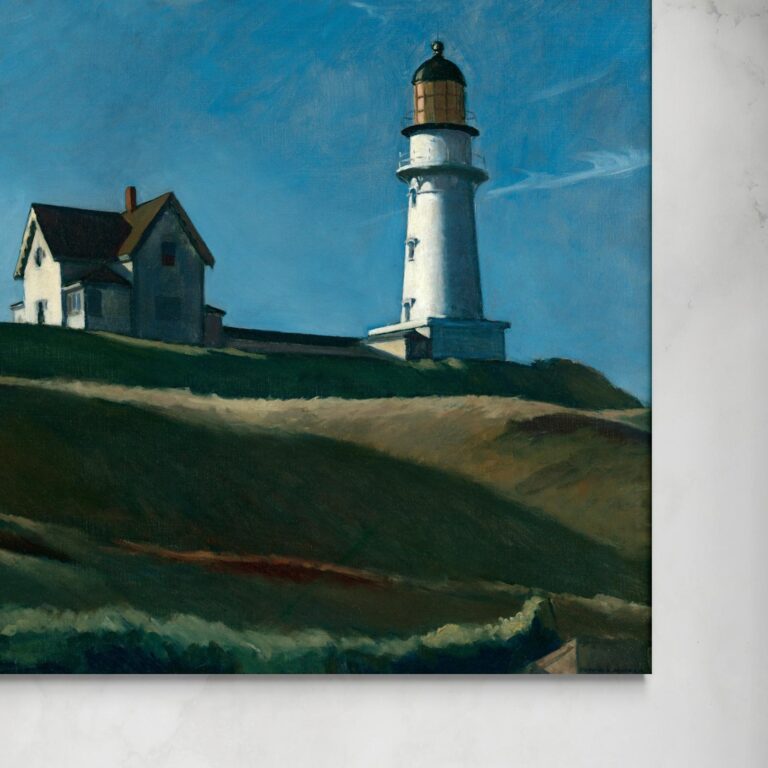 Lighthouse Hill - Edward Hopper | Idea on Canvas